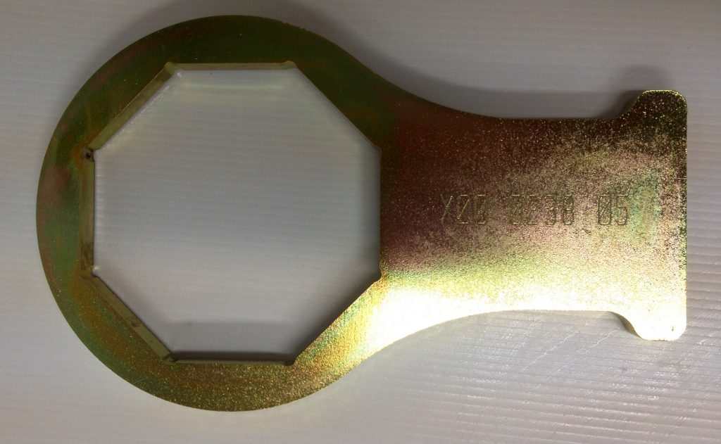 Spanner Flat to suit BPW Trailer Axle Old & New Gen fits 8 sided 109mm ...
